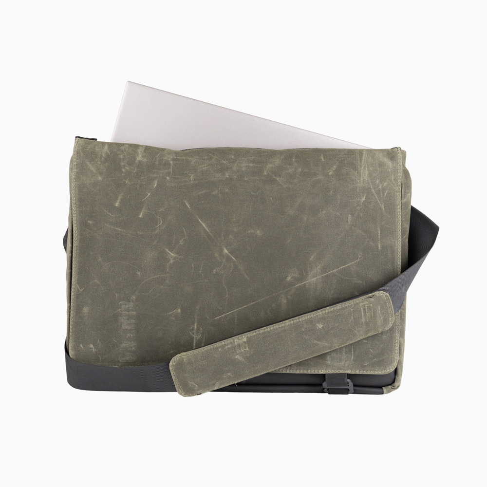 Tietokonelaukku ATRAN Metro, 10l, vihreä, AVS