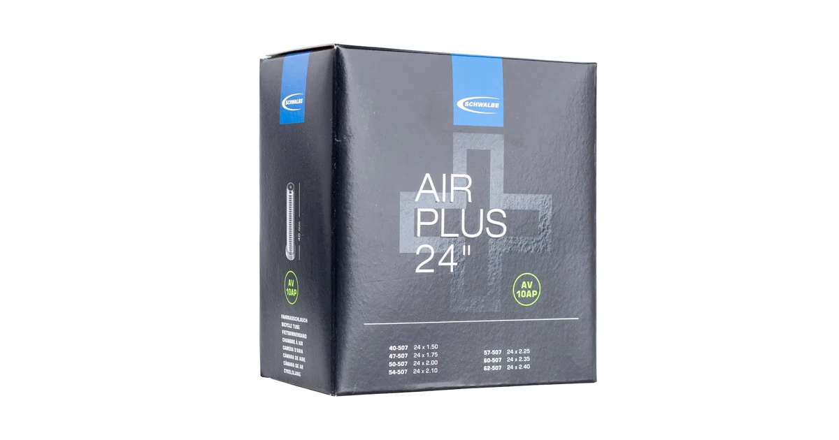 Inner Tube 24 SCHWALBE Air Plus 24 x 2.1-2.8 54-70x507