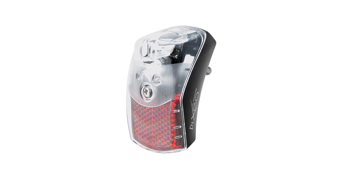 SPANNINGA Rear light Pixeo XE 36V Black