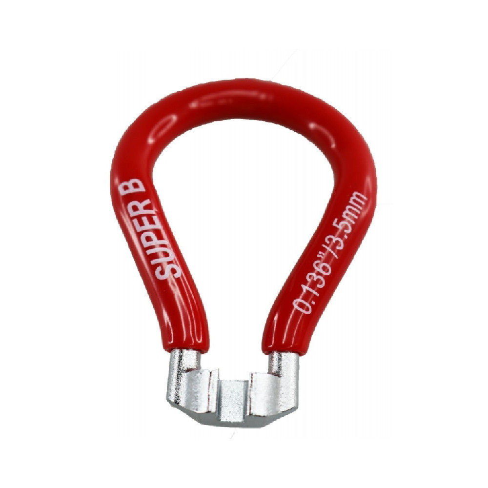 Super B Pinna-avain 3,45mm, punainen